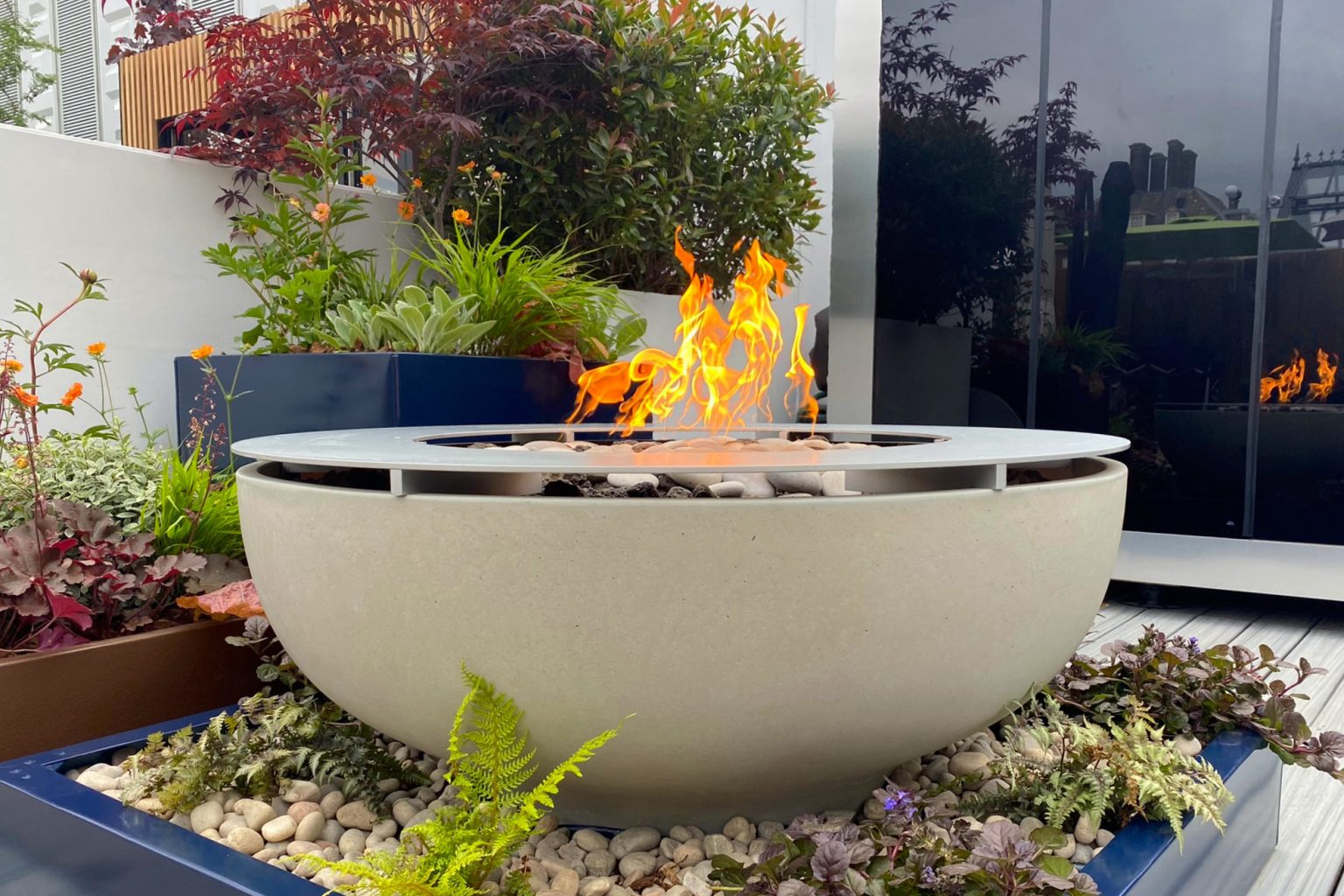 Luna Fire Pit - Solus Decor